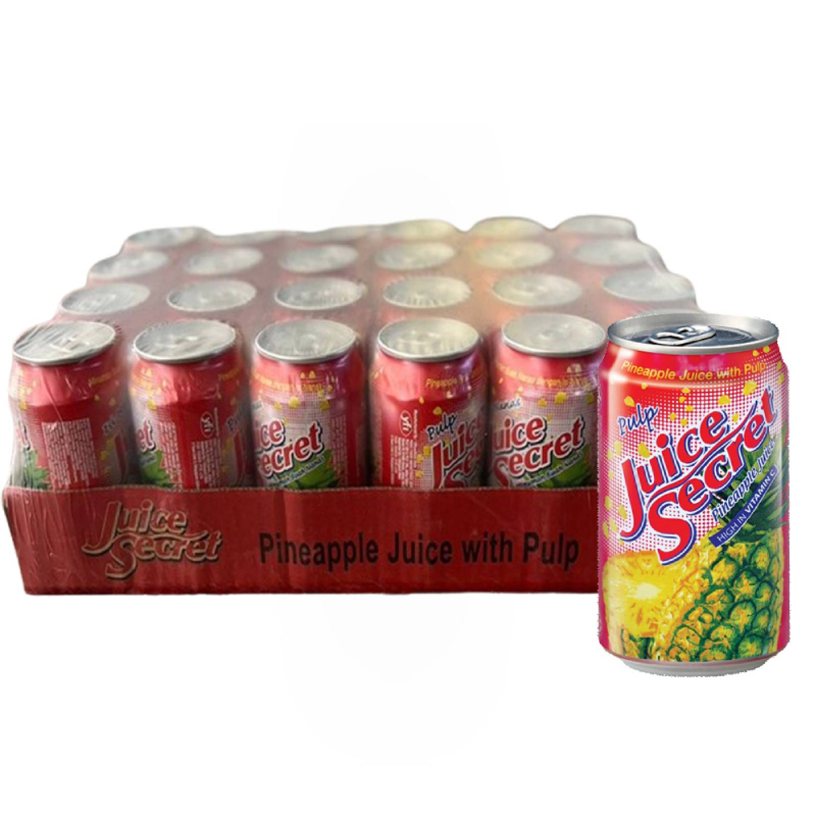 Juice Secret Pineapple Juice with Pulp 24 x 300ml (CTN)