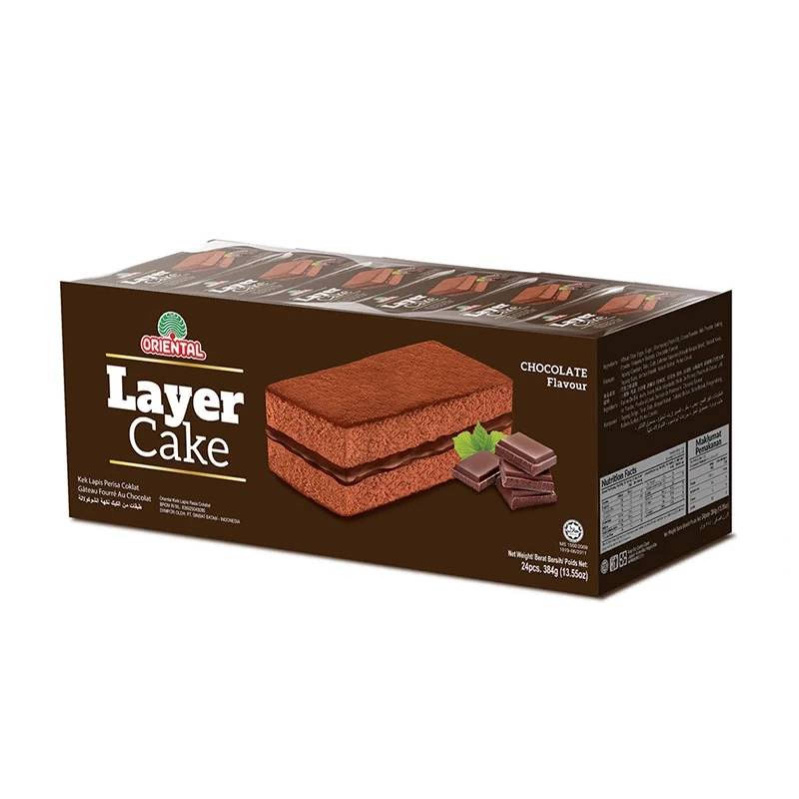 Oriental Layer Cake - Chocolate