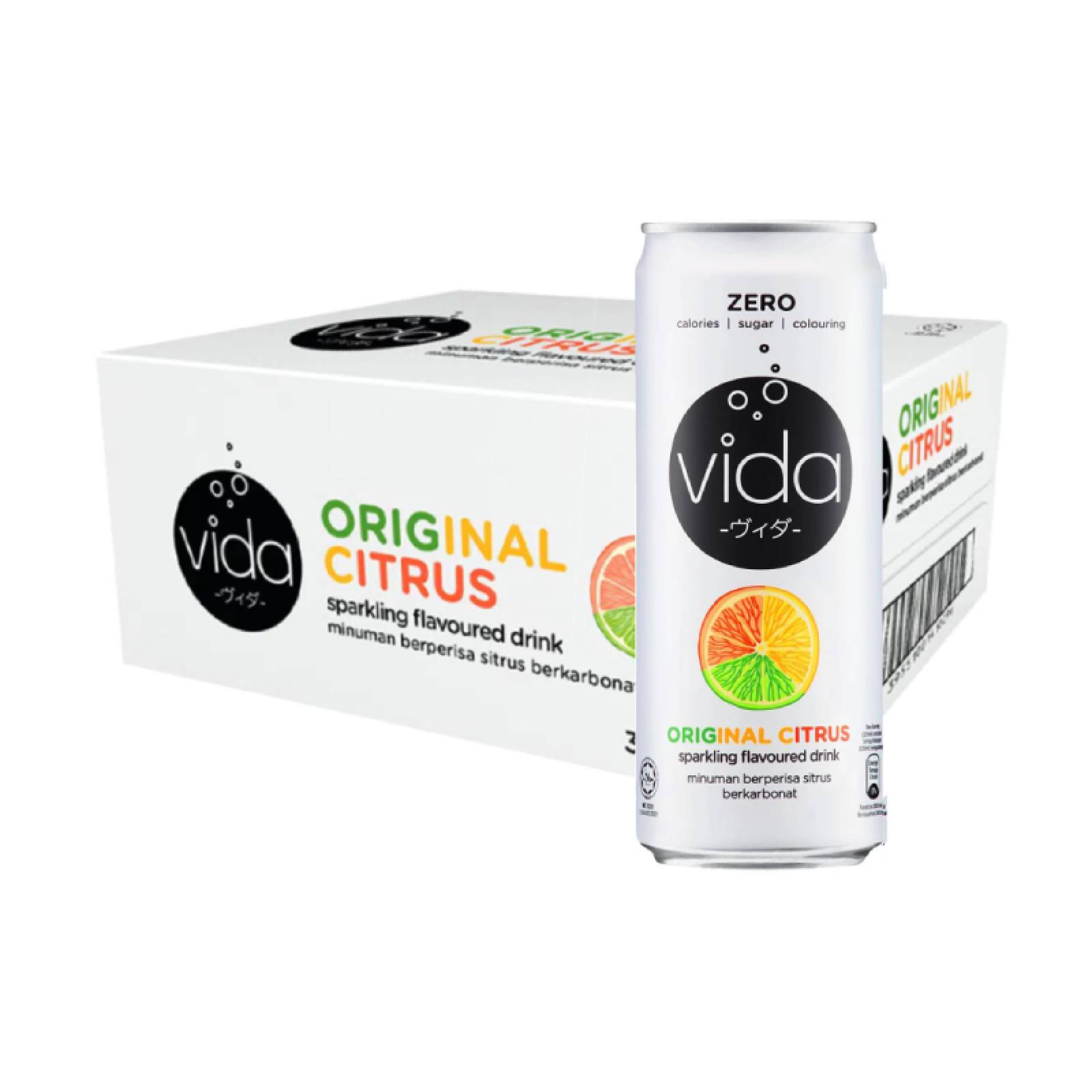VIDA Sparkling Drink - Original Citrus