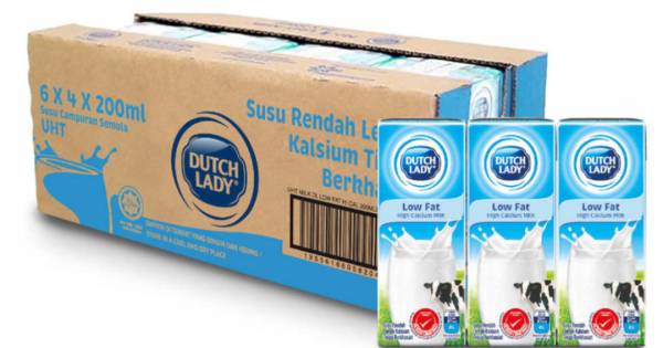 Dutch Lady UHT - strawberry