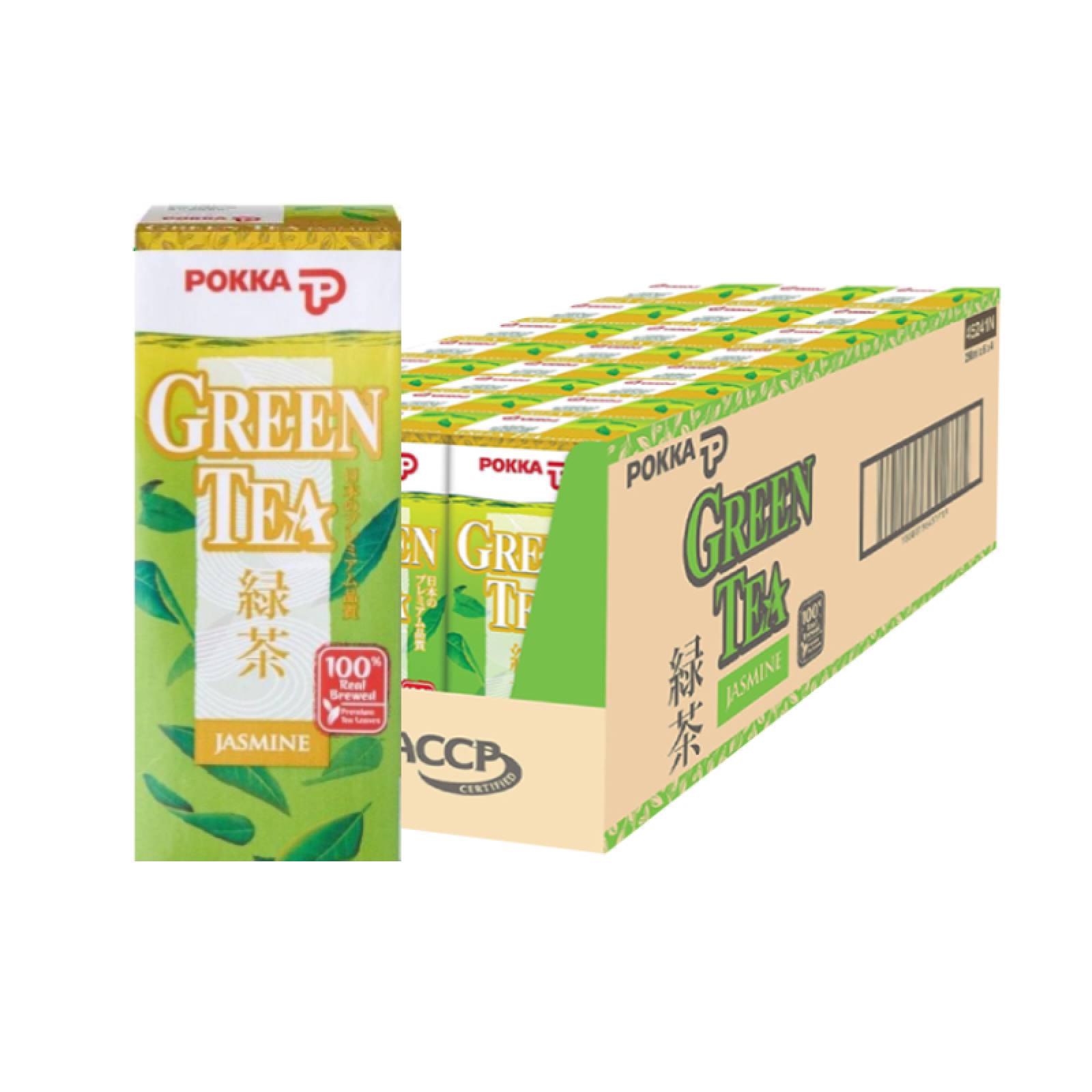 Pokka Packet Drink - Jasmine Green Tea 24 x 250ml (CTN)