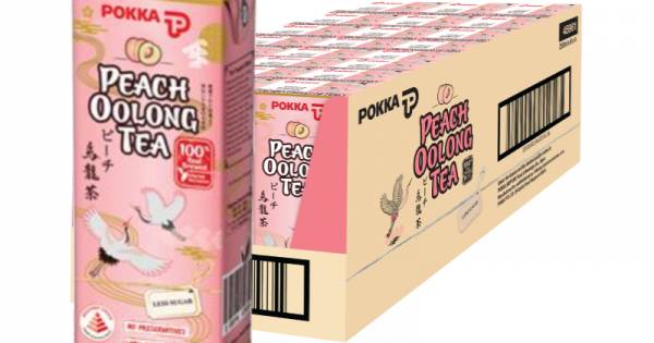 Pokka Packet Drink - Peach Oolong Tea 24 x 250ml (CTN)